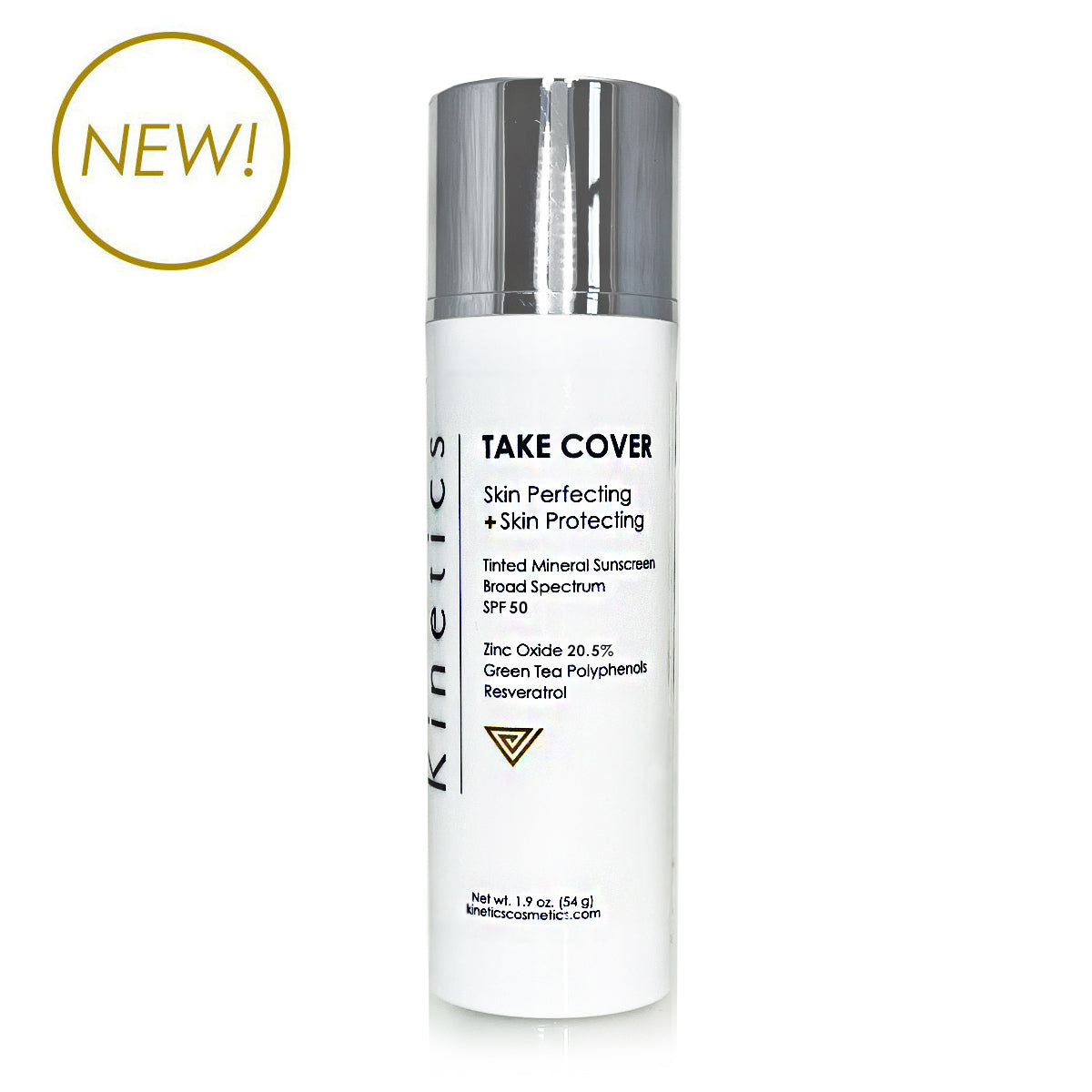 Take Cover Tinted Mineral Sunscreen Broad Spectrum SPF 50 – Kinetics ...